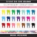 100 Tooth Digital Clip Art, Commercial Use Instant Download PNG Teeth ...