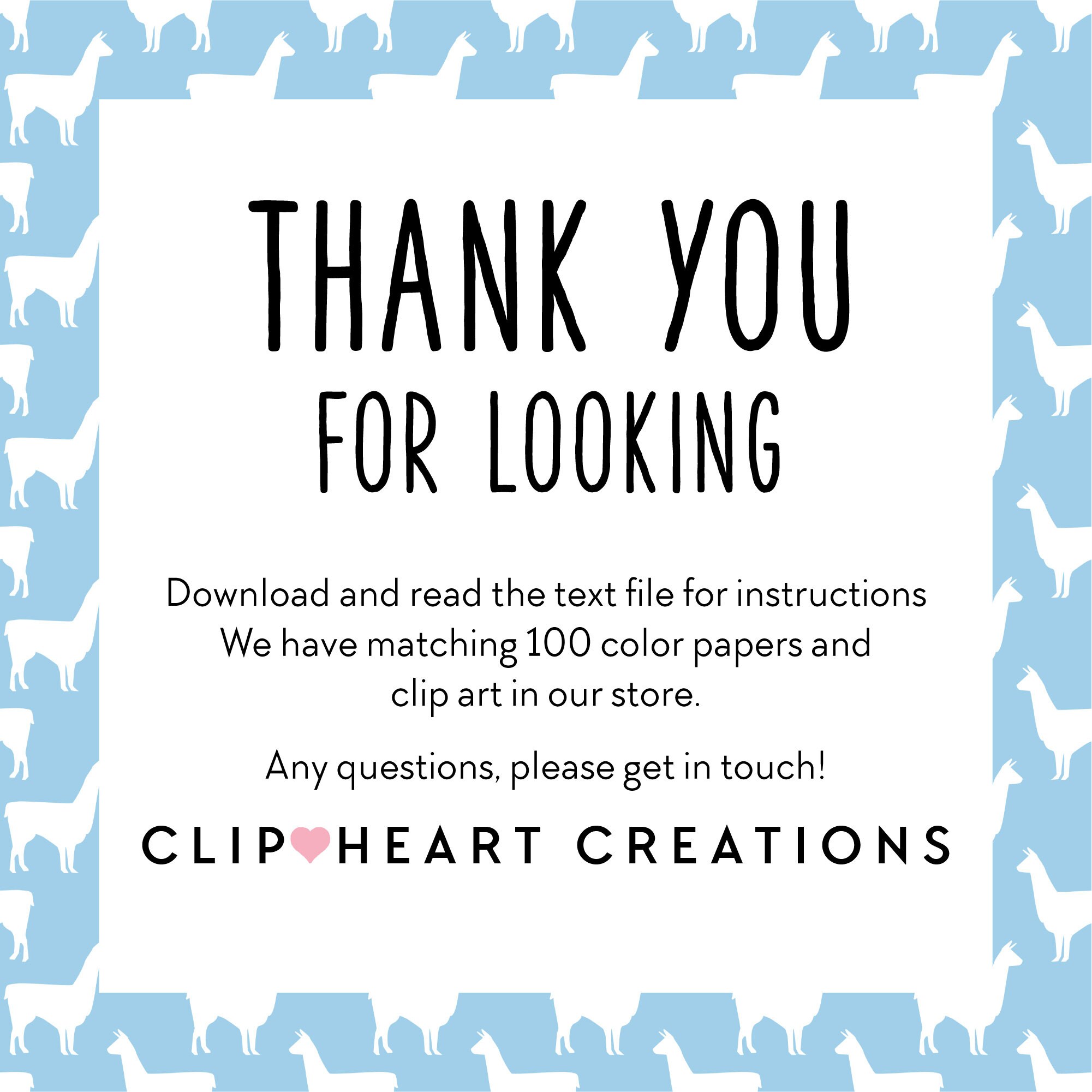 100 Llamas Digital Paper Commercial Use Seamless Llama - Etsy