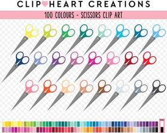 Scissor Clip Art - Etsy
