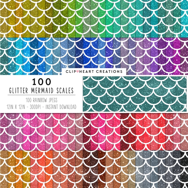 Mermaid Scales - Etsy