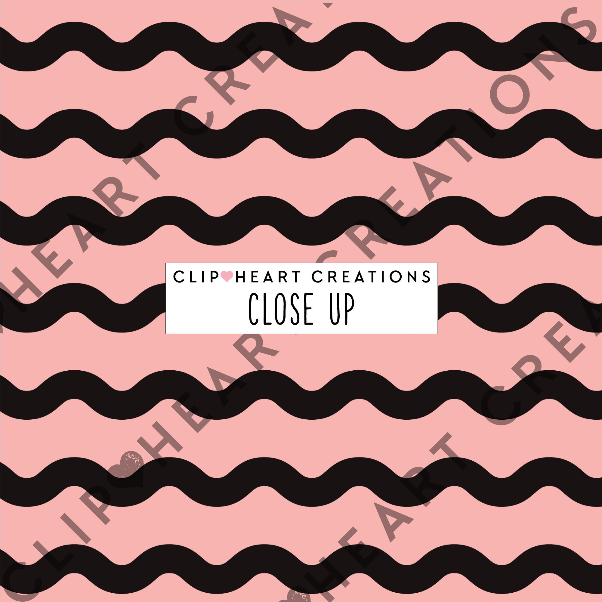 100 Waves Pattern Digital Papers Commercial Use Seamless Wave - Etsy