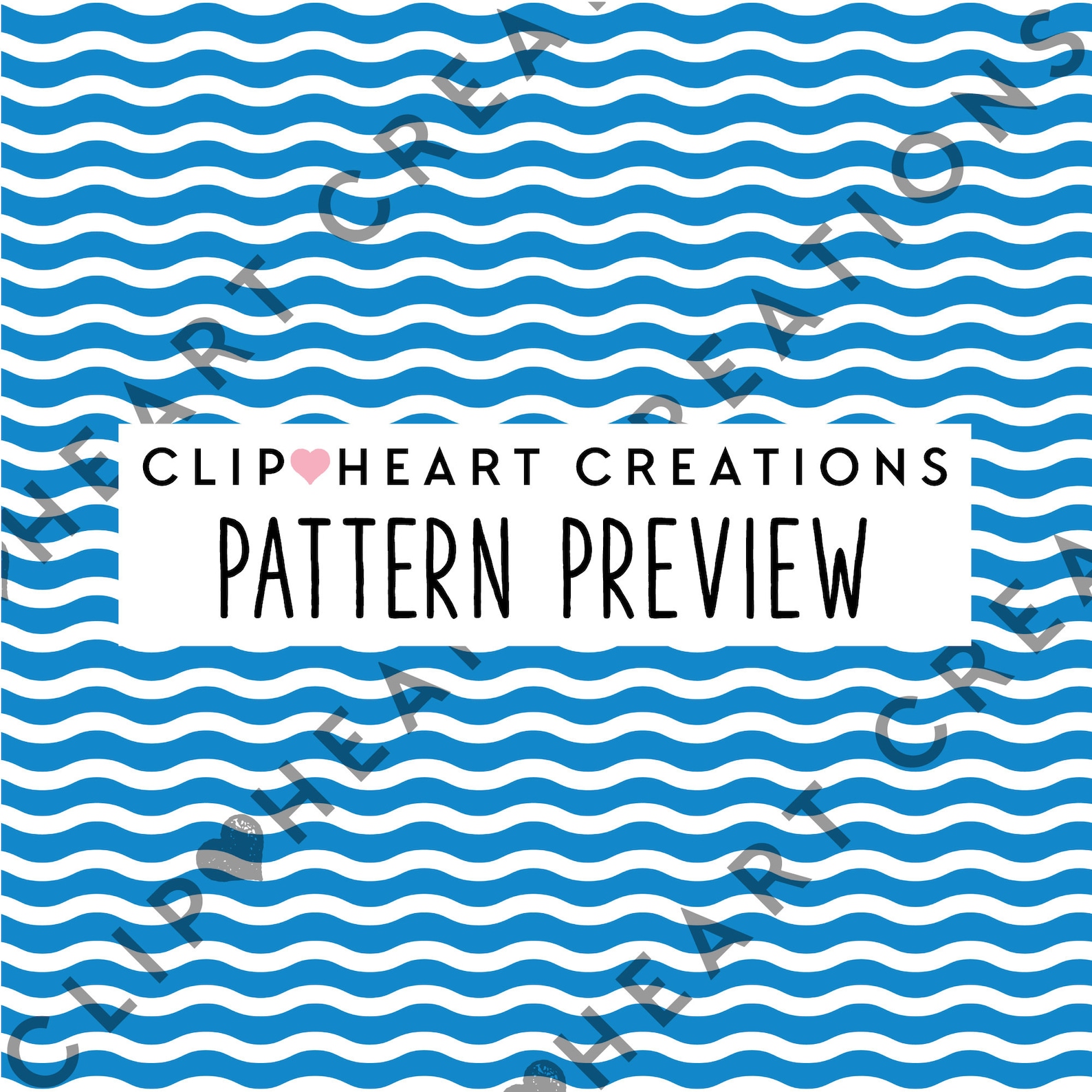 100 Waves Pattern Digital Papers, Commercial Use Seamless Wave Pattern ...