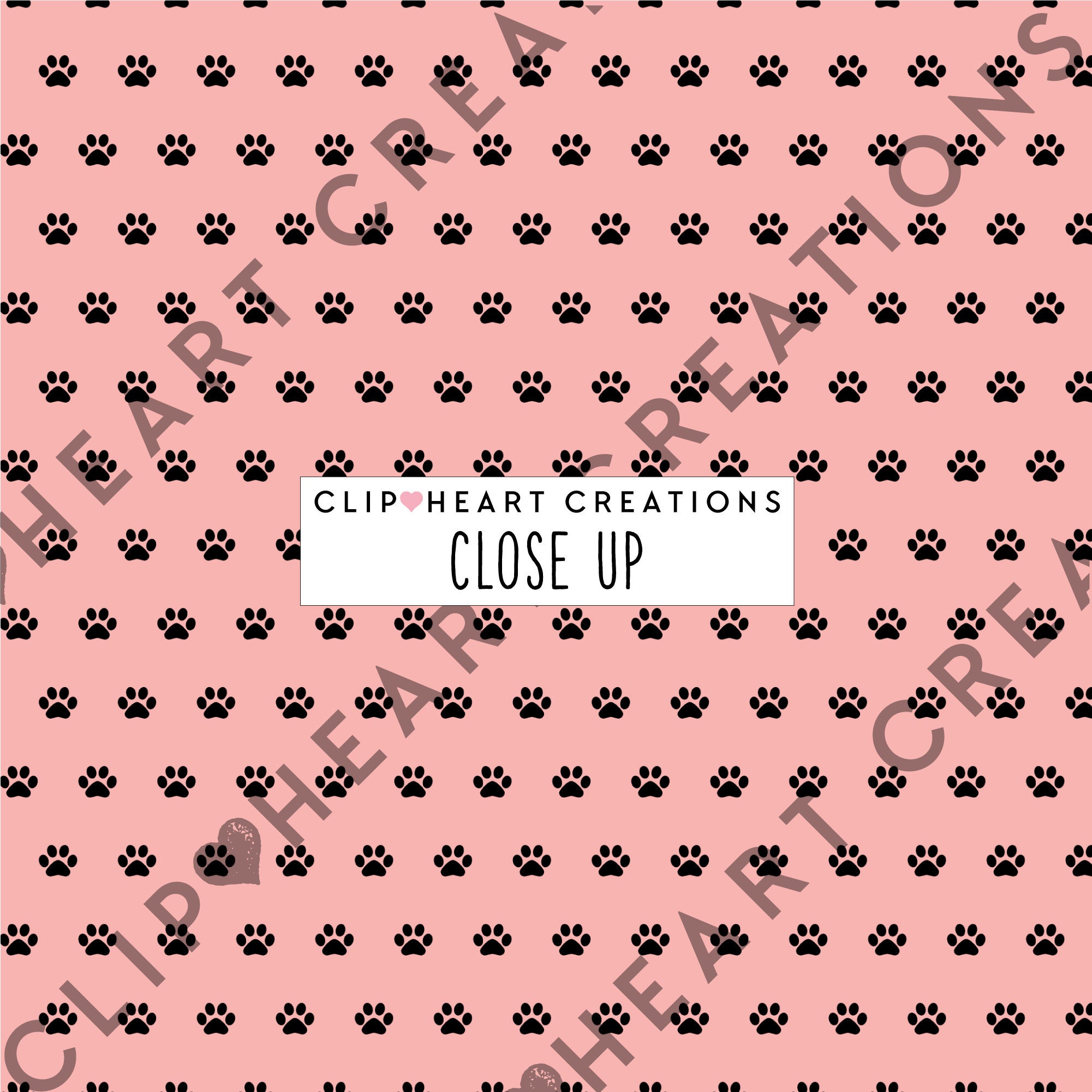 100 Paw Prints Digital Paper Pack Commercial Use Seamless - Etsy