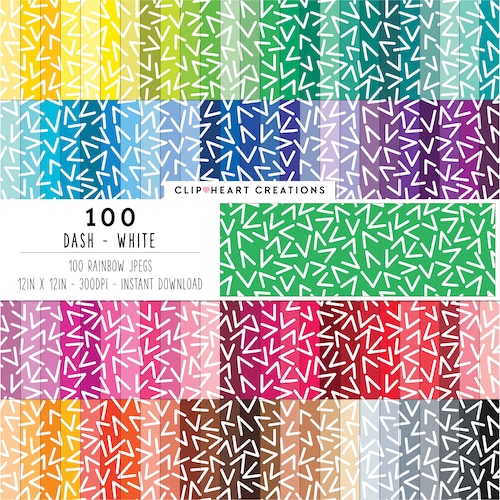 100 Confetti Digital Papers Commercial Use Seamless Tinted - Etsy