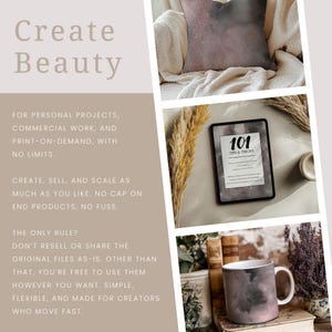 Pink & Gray Glitter Watercolor Digital Papers, Commercial Use Instant ...