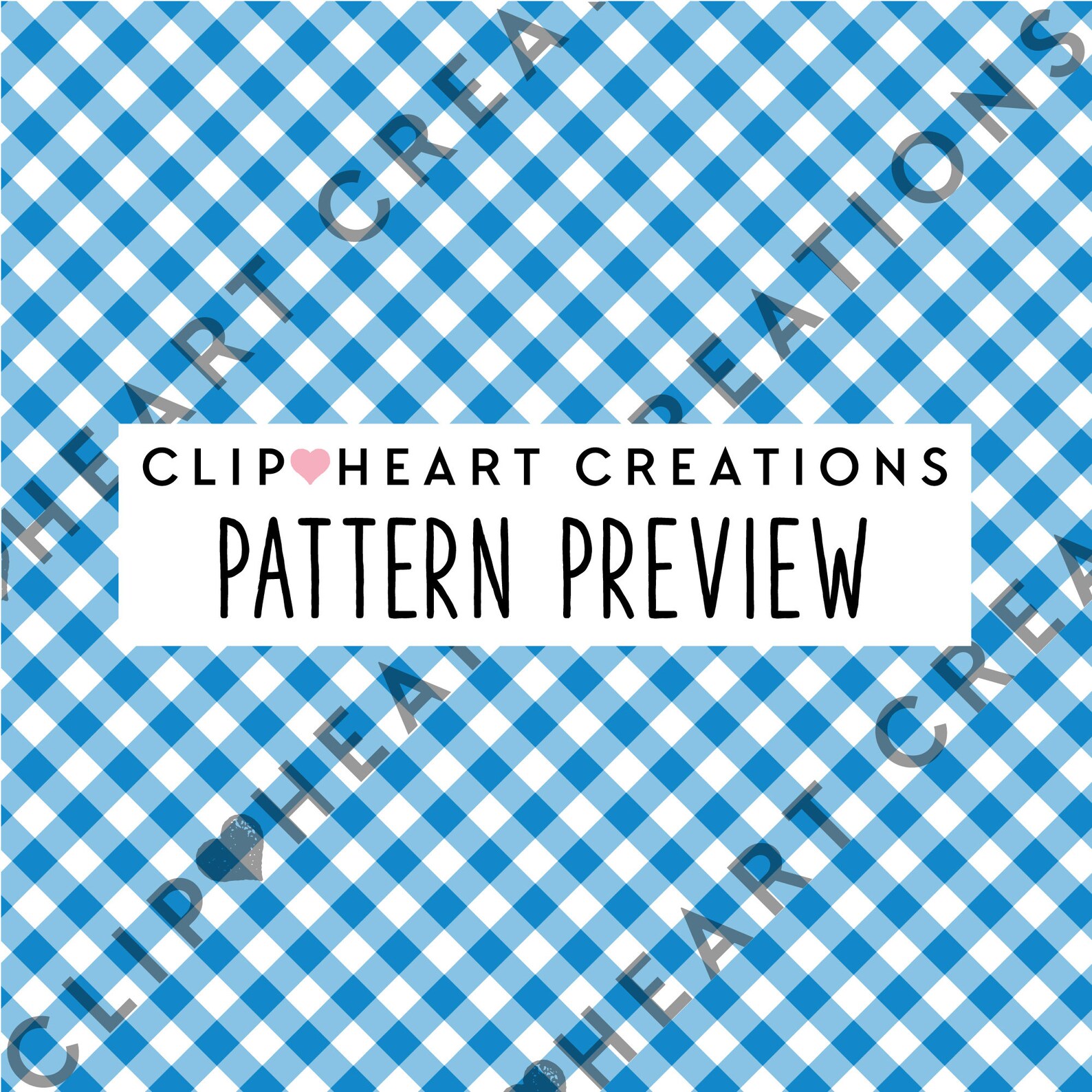 100 Gingham Pattern Digital Paper Commercial Use Seamless | Etsy