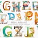 Safari Alphabet Alphabet Clip Art, Commercial Use Instant Download ...
