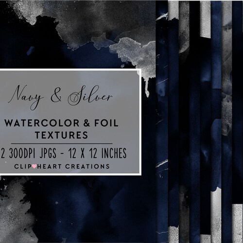 Pink & Gray Glitter Watercolor Digital Papers Commercial Use - Etsy