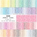 100 Metallic Foil Texture Digital Papers, Commercial Use Instant ...