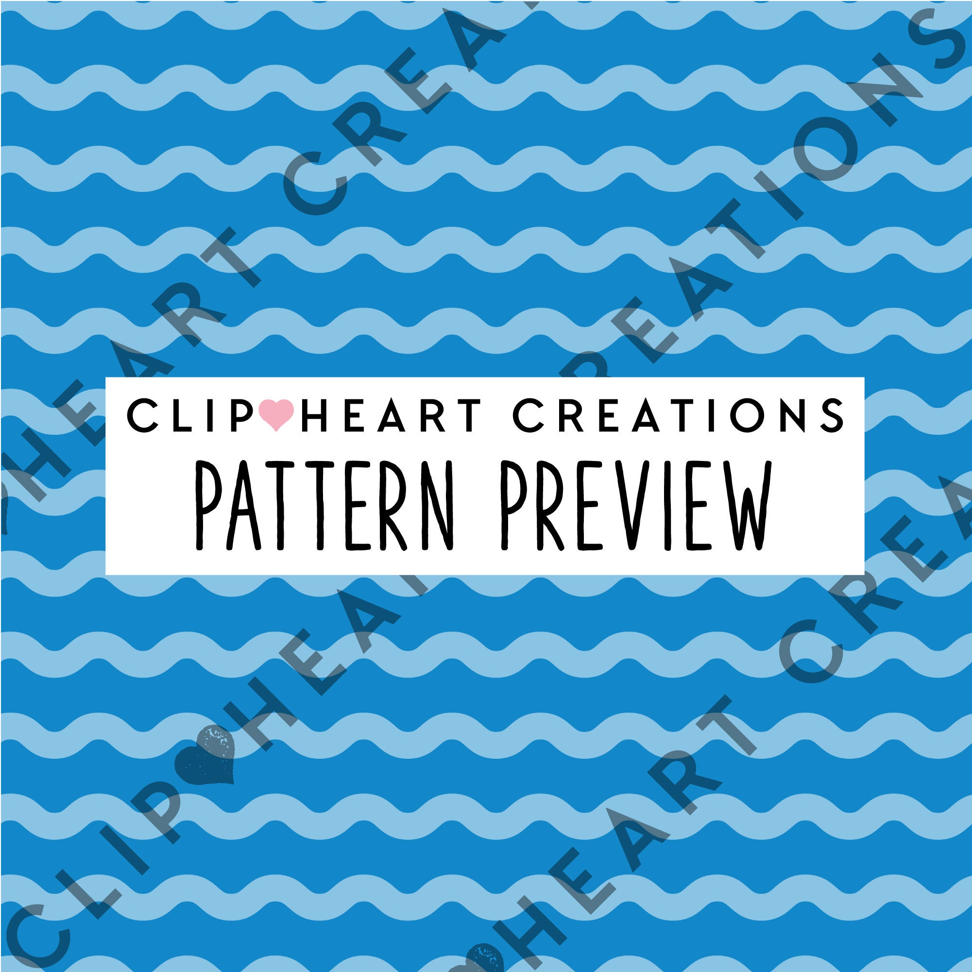 100 Waves Pattern Digital Papers, Commercial Use Seamless Wave Pattern ...
