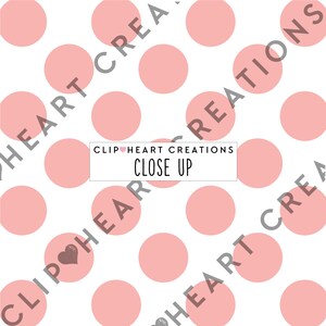 100 Polka Dot Digital Paper Pack, Commercial Use Instant Download ...