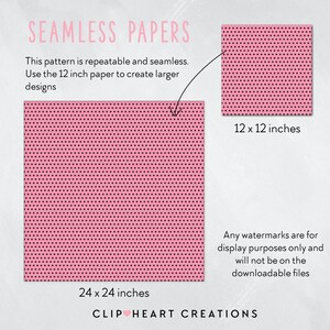 100 Ring Pattern Digital Papers, Commercial Use Seamless Retro Circle ...