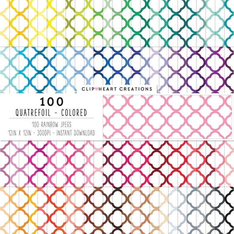 Quatrefoil Pattern - Etsy
