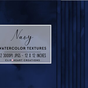Blue Watercolor Digital Papers, Commercial Use Instant Download ...