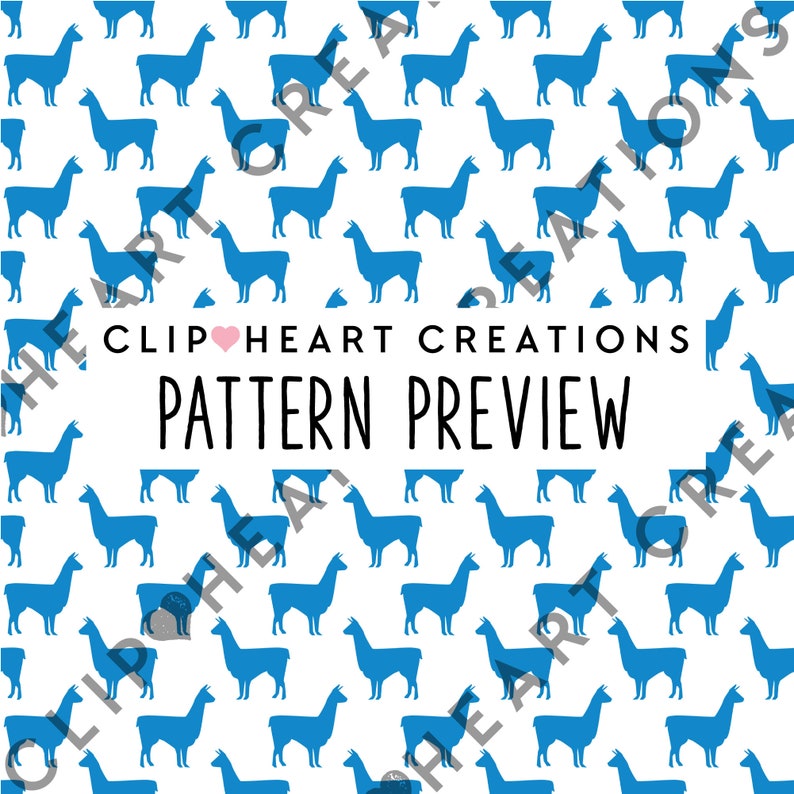 100 Llamas Digital Paper Commercial Use Seamless Llama - Etsy UK