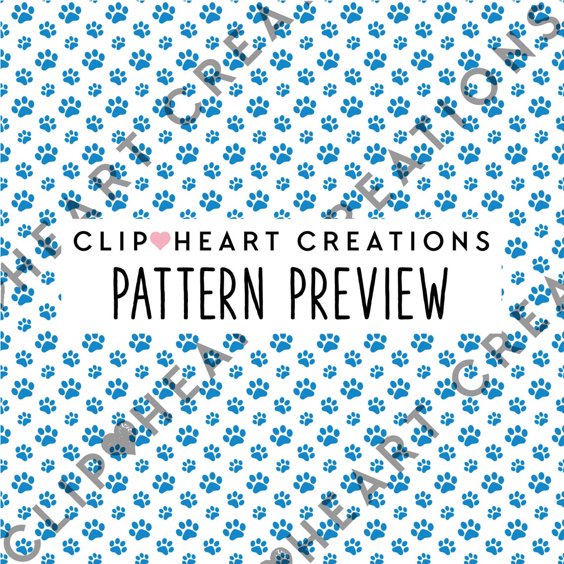 100 Paw Prints Pattern Digital Paper Commercial Use Seamless - Etsy UK
