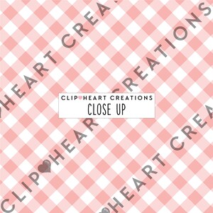 100 Gingham Pattern Digital Paper, Commercial Use Seamless Color ...