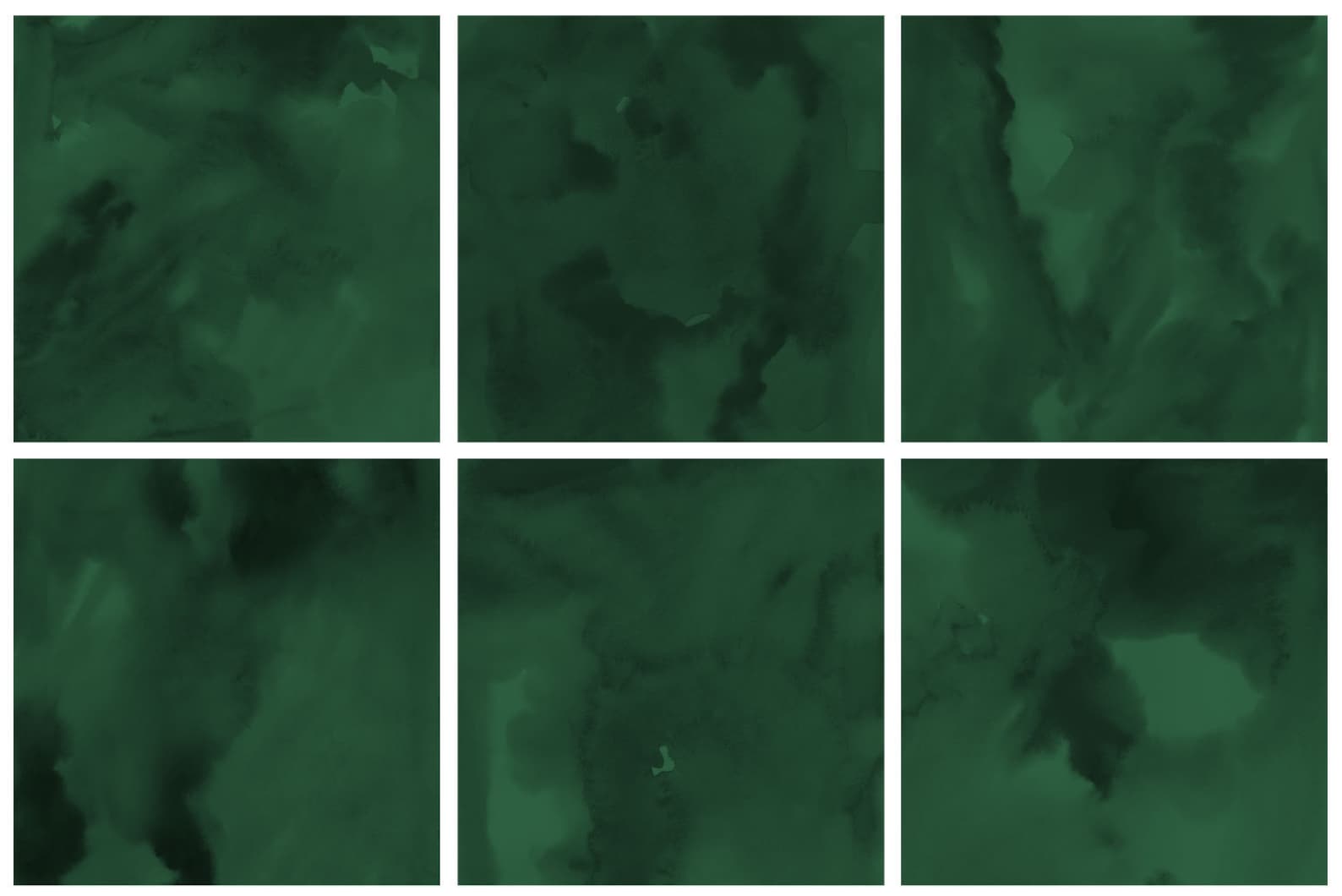 Emerald Green Watercolor Digital Papers Commercial Use - Etsy