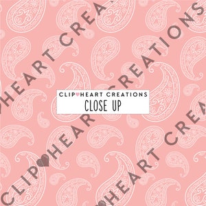 100 Paisley Pattern Digital Papers, Commercial Use Seamless Paisley ...