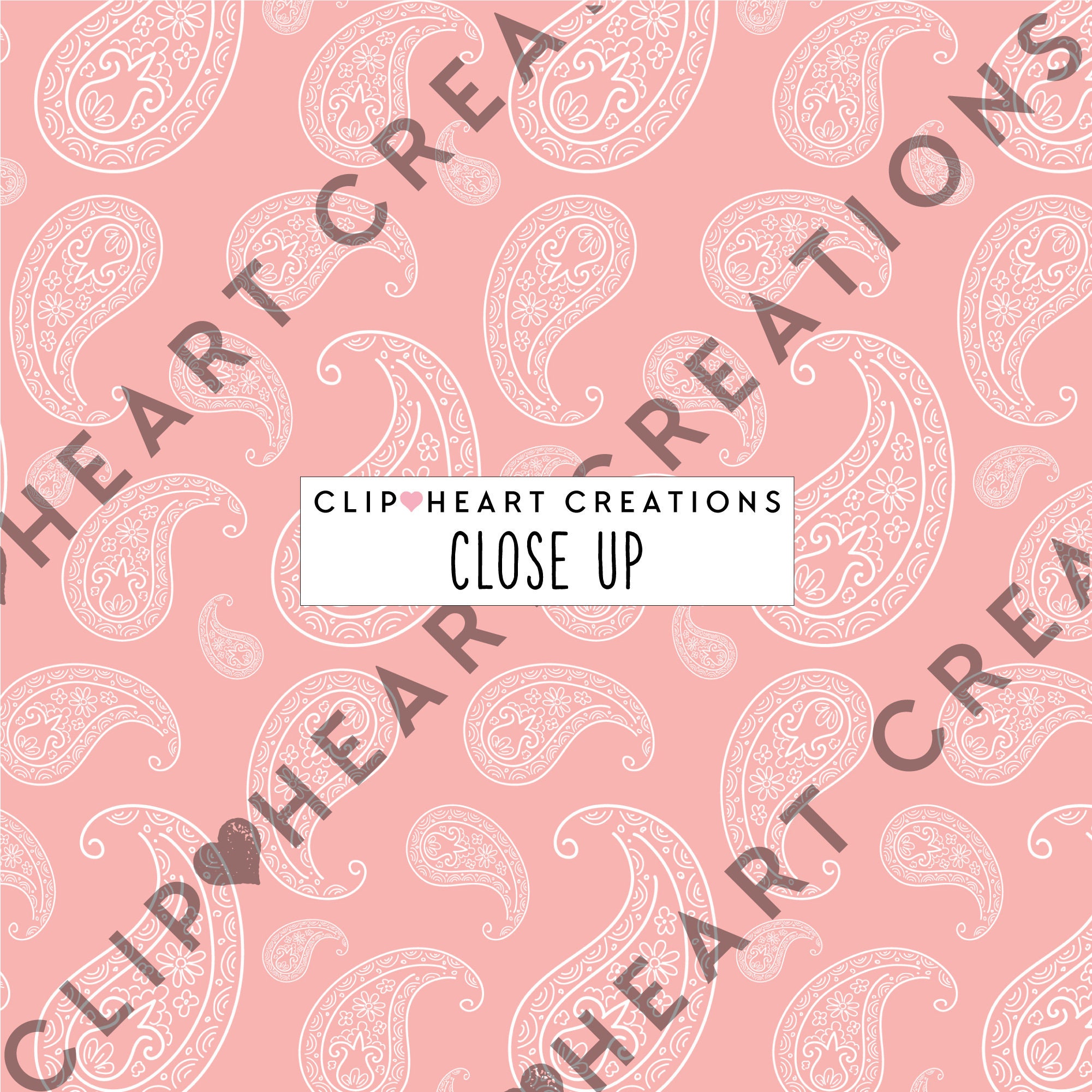 100 Paisley Pattern Digital Papers, Commercial Use Seamless Paisley ...