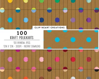 100 Kraft Star Pattern Digital Paper Commercial Use Instant | Etsy