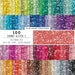 100 Chunky Glitter Digital Paper, Commercial Use Instant Download JPEG ...