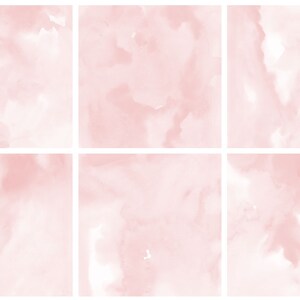 Pink Watercolor Digital Papers, Commercial Use Instant Download ...