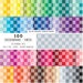 100 Glitter Digital Paper, Commercial Use JPEG Glittered Paper, Rainbow ...