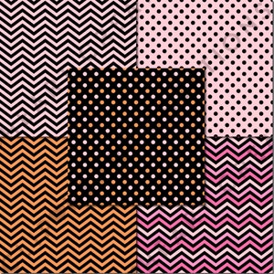 20 Cute Halloween Themed Digital Papers, Seamless Commercial Use ...