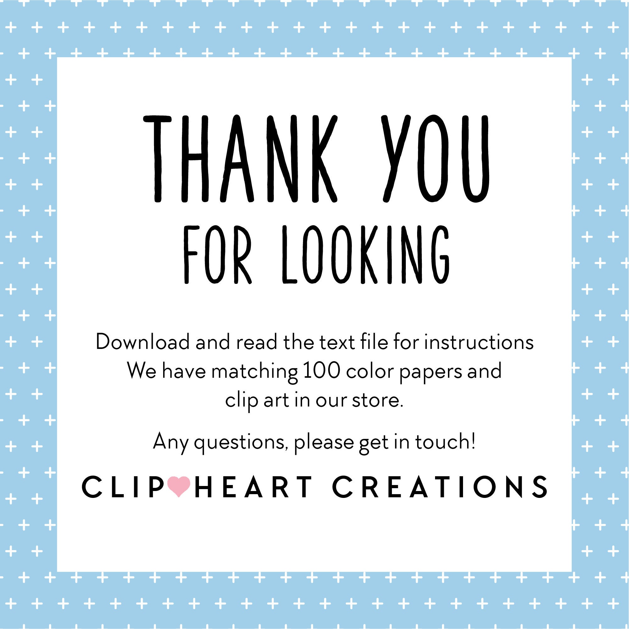 100 Plus Sign Pattern Digital Papers, Commercial Use Seamless White ...