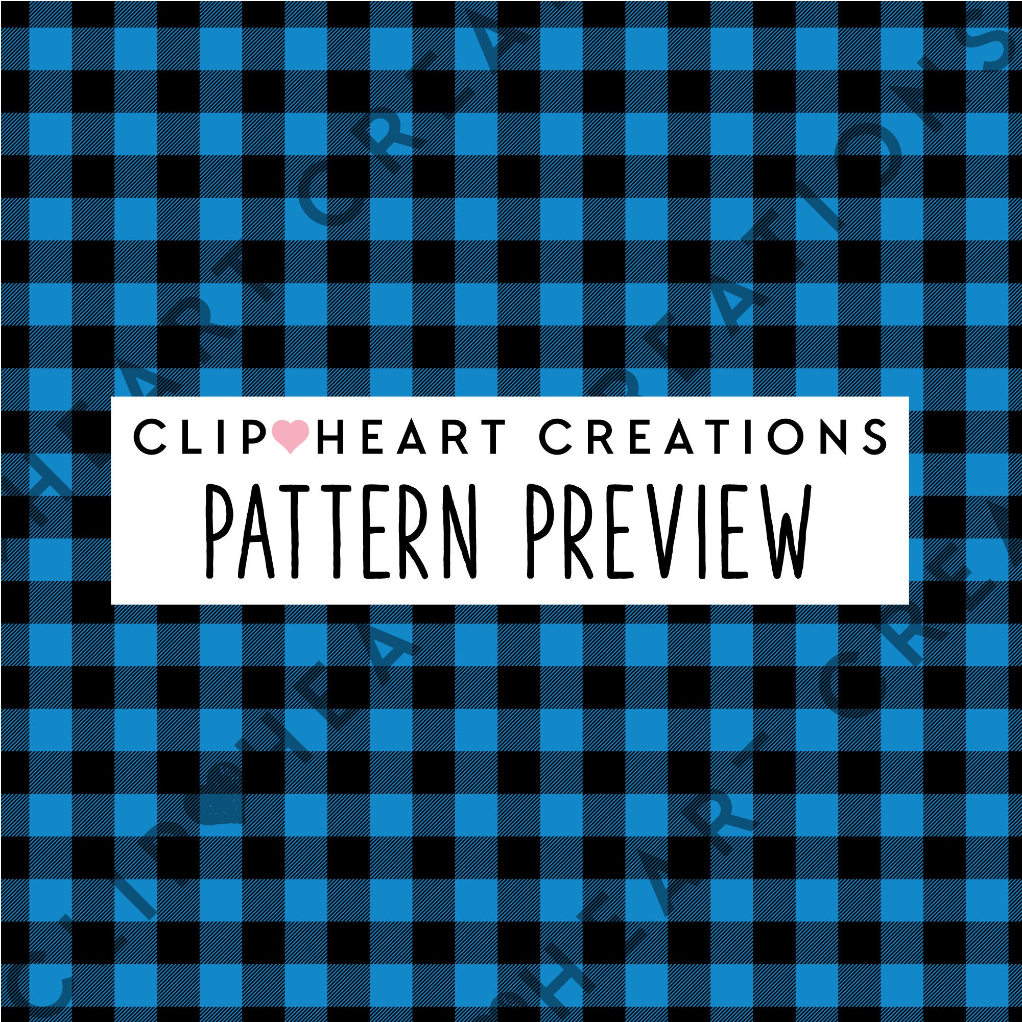 100 Buffalo Check Pattern Digital Paper Commercial Use - Etsy