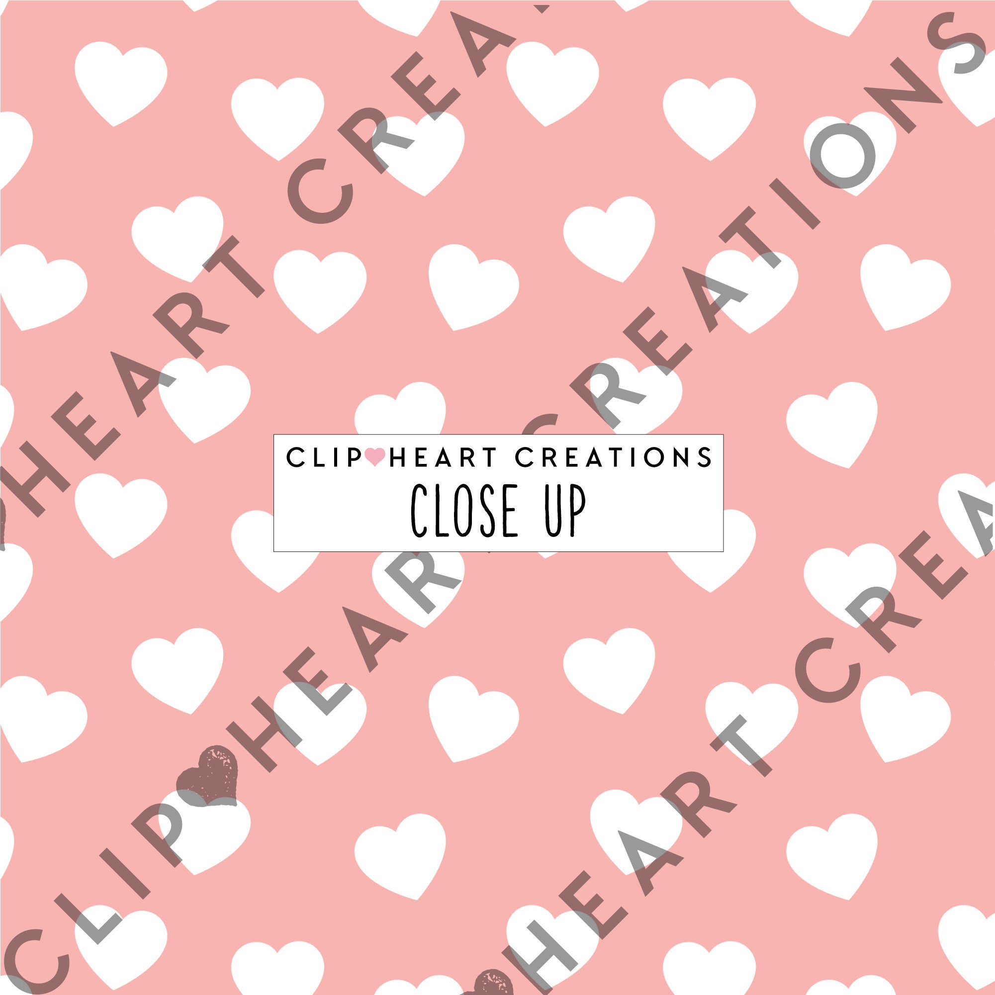 100 Heart Confetti Digital Paper Pack, Commercial Use Instant Download ...