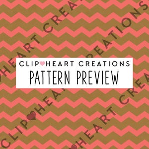 100 Kraft Chunky Chevron Pattern Digital Paper, Commercial Use Instant ...