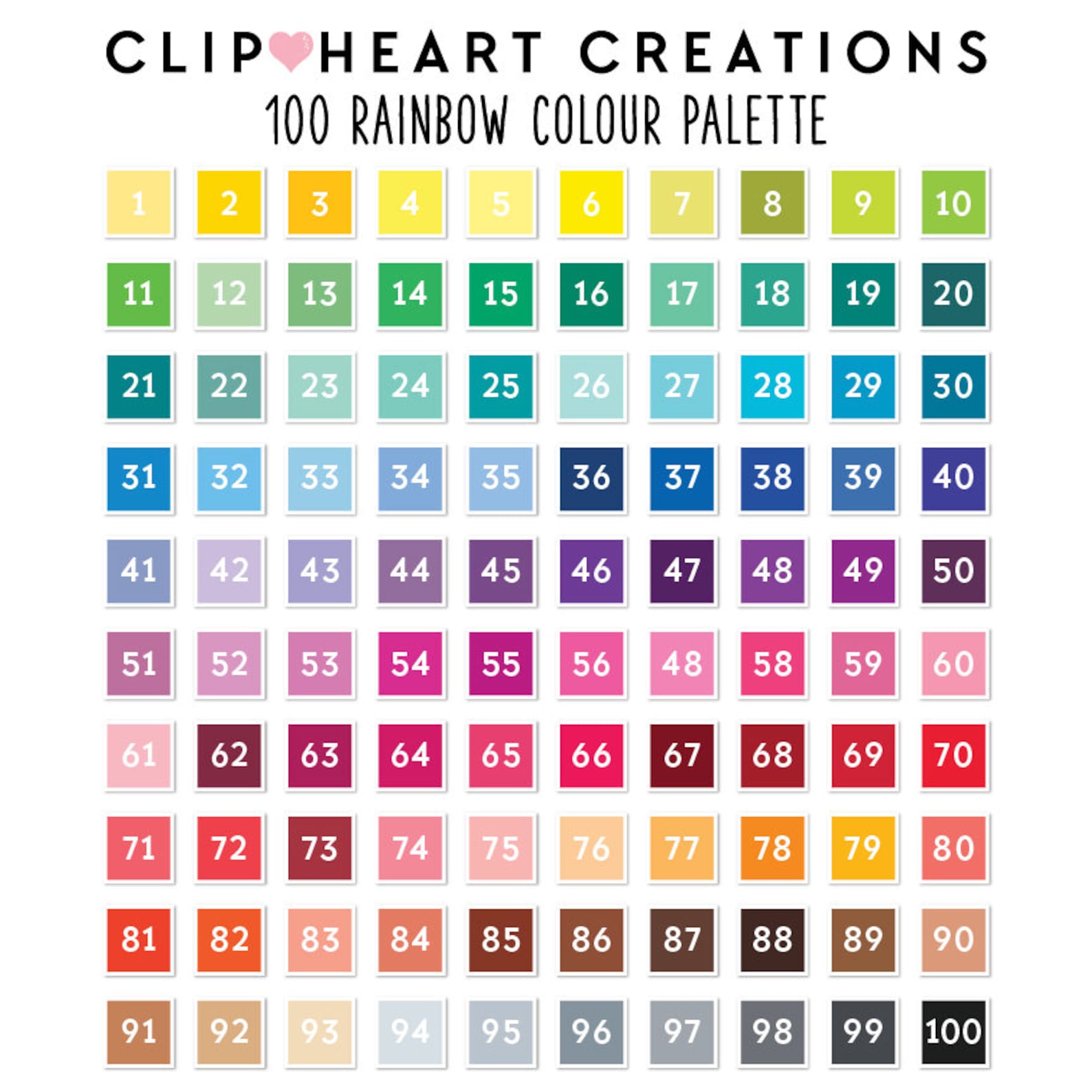 100 Paw Prints Clip Art Commercial Use Instant Download PNG - Etsy