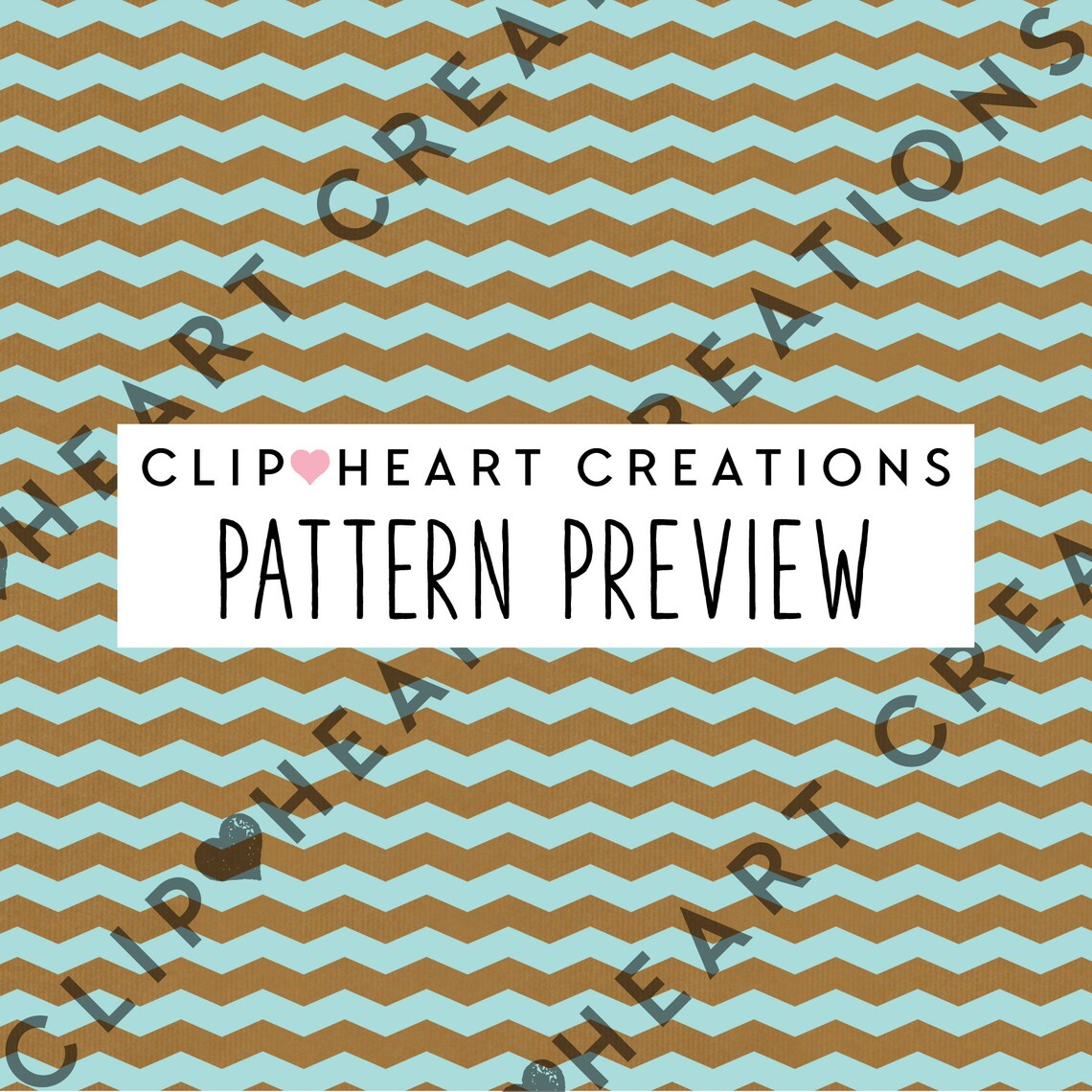 100 Kraft Chevron Pattern Digital Paper, Commercial Use Instant ...