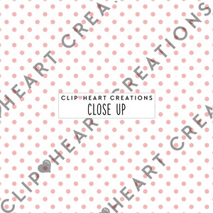 100 Polka Dot Pattern Digital Paper Pack, Commercial Use Instant ...