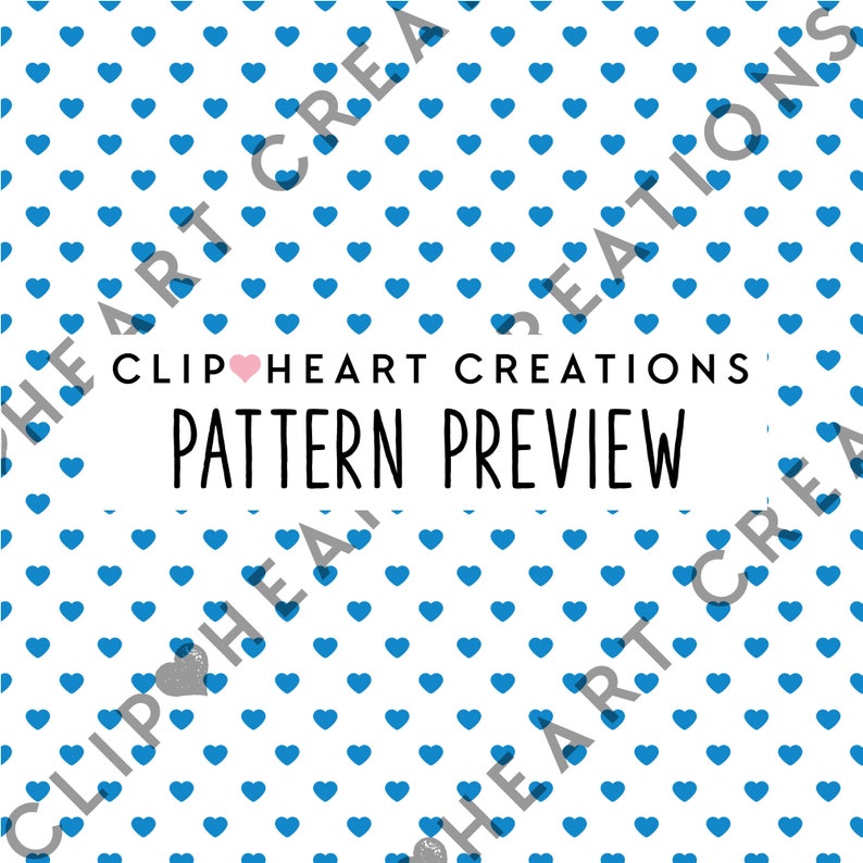 100 Hearts Digital Paper Commercial Use Instant Download | Etsy