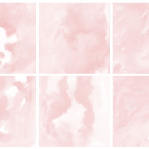 Pink Watercolor Digital Papers, Commercial Use Instant Download ...