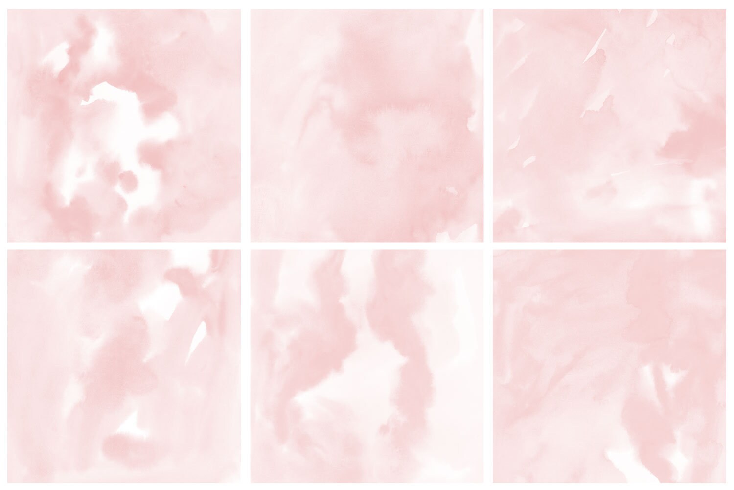 Pink Watercolor Digital Papers Commercial Use Instant - Etsy