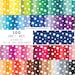 100 Star Patterns Digital Papers, Commercial Use Seamless Stars Digital ...