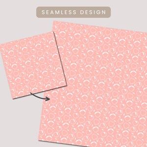 Peach Digital Paper Patterns, 20 Seamless Commercial Use Instant ...