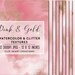 Pink Glitter Watercolor Digital Papers Commercial Use Instant - Etsy