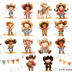 Watercolor Wild West Clipart, Commercial Use Instant Download PNG ...