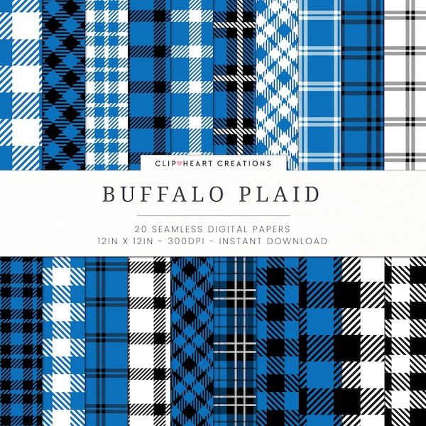 Blue Buffalo Check - Etsy