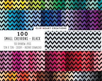 Chevron Digital Paper - Etsy
