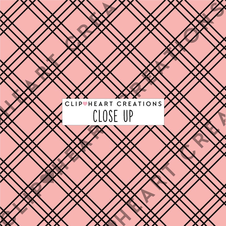 100 Plaid Pattern Digital Papers Commercial Use Seamless - Etsy