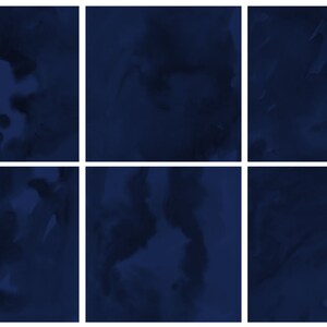 Blue Watercolor Digital Papers, Commercial Use Instant Download ...