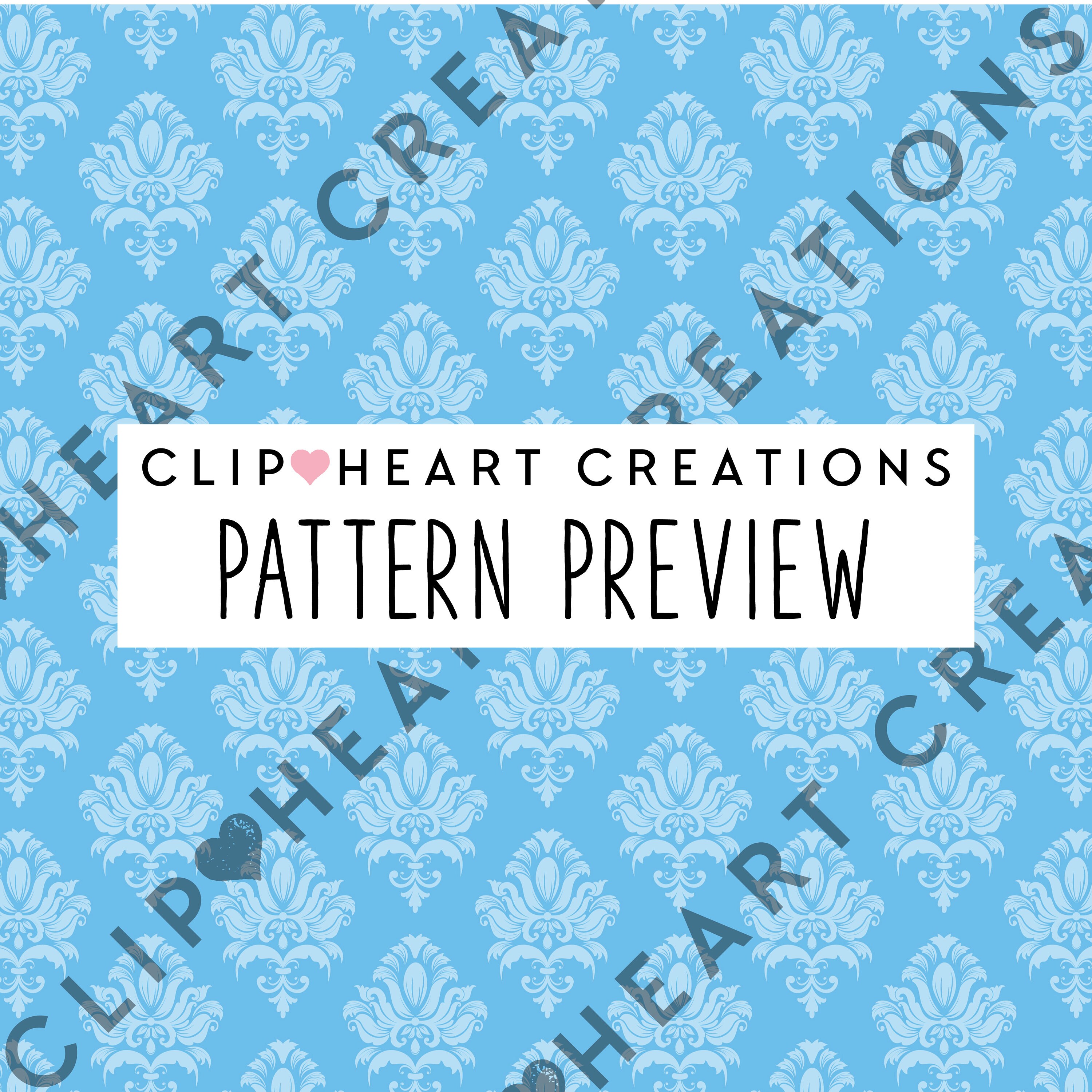 100 Damask Pattern Digital Papers Commercial Use Instant - Etsy