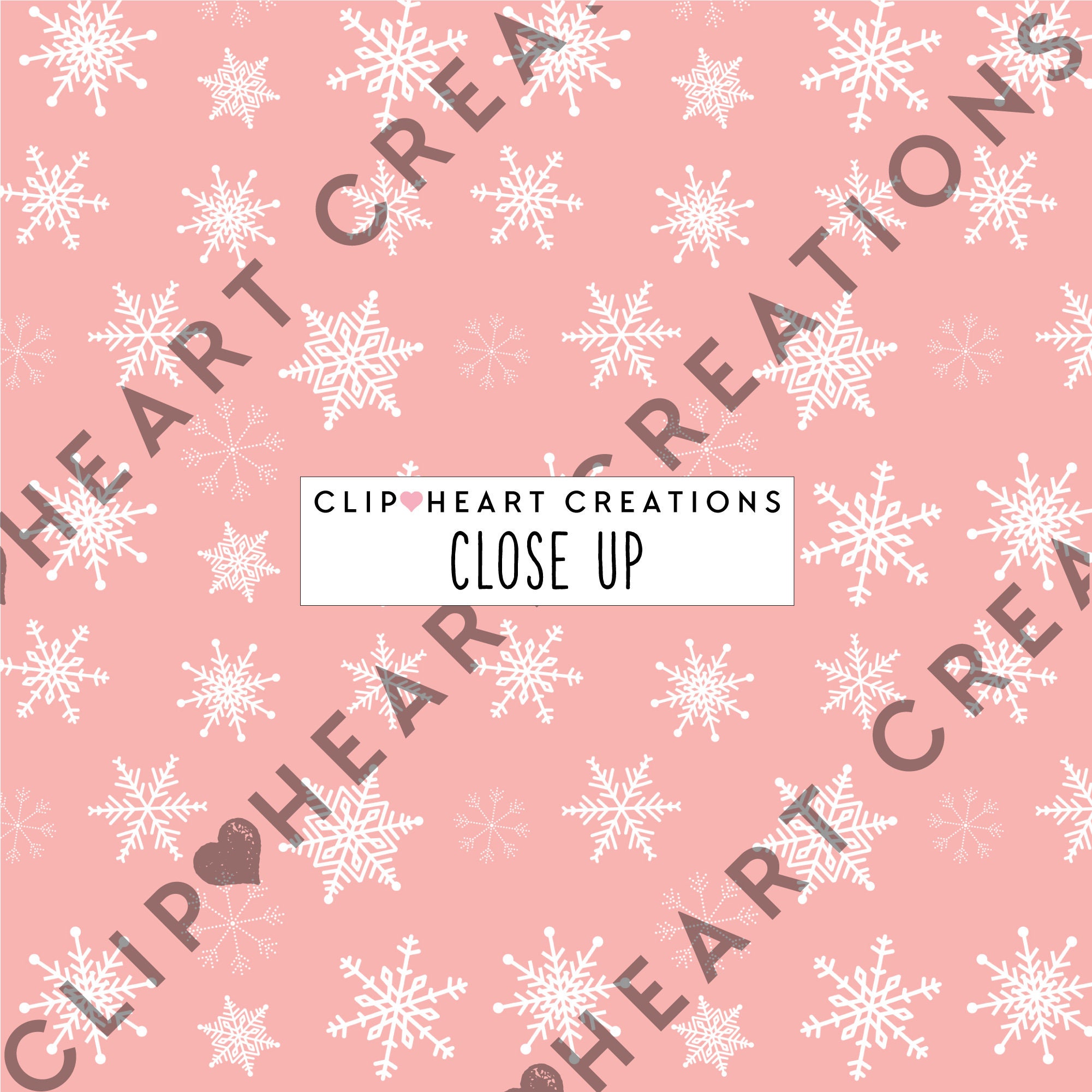 100 Snowflake Pattern Digital Papers Commercial Use Seamless | Etsy