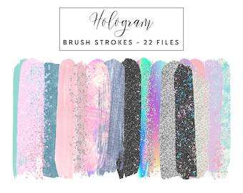 Bronze Brush Strokes Clip Art, Copper Brush Strokes Clipart Paint ...